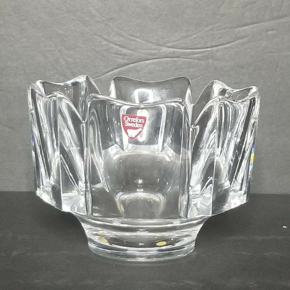 Orrefors Kostaboda | Accents | Vintage Orrefors Vase Sweden Corona ...